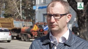 В Барнауле стартовали работы по ремонту дорог горячим асфальтом