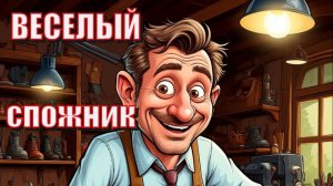 Детская сказка на ночь. Весёлый сапожник. Итальянская сказка.
