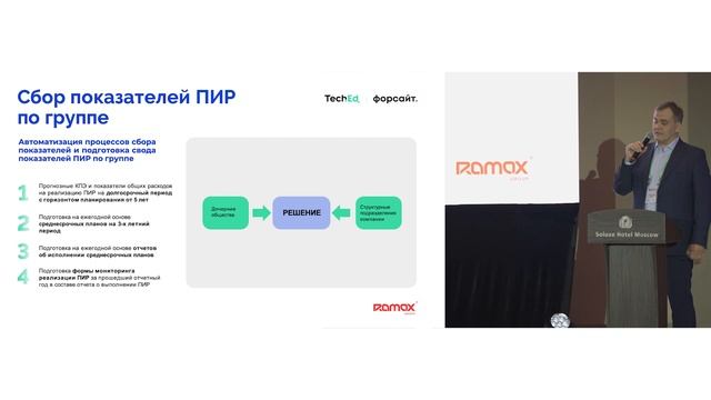 Форсайт TechEd 2025. Выступление Андрея Тамашенко, Ramax