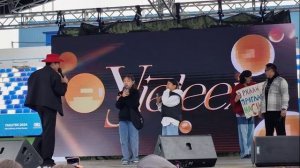 На сцене Фестиваля "Сайын!" звезда якутской эстрады Эрхаан Попов! 01.06.2025 г.