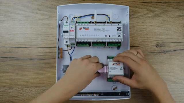 Подключение симисторного блока расширения MyHeat RL6S