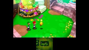 Mario & Luigi Dream Team Bros {3DS} прохождение часть 8 — Облачный ЗАЙЧИК