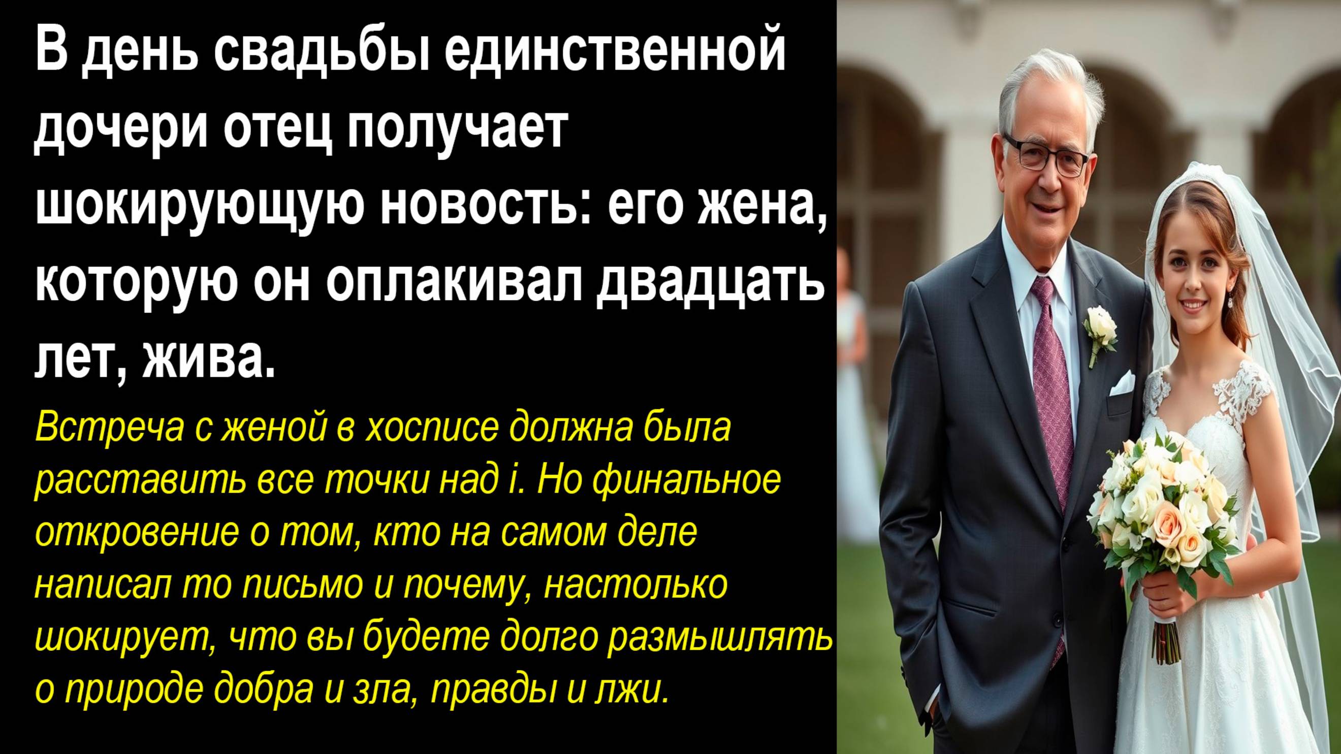 Истории из жизни. Муж узнал, что жена которую он считал умершей, жива....