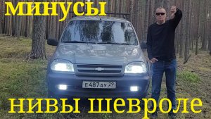 МИНУСЫ И НЕДОСТАТКИ НИВЫ ШЕВРОЛЕ
