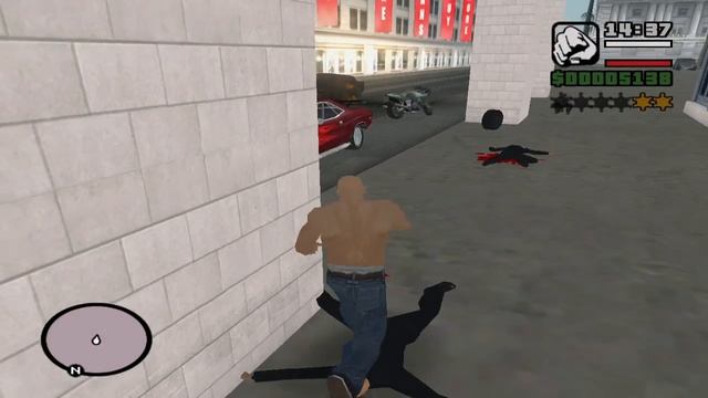 GTA San Andreas Порочный остров - Нападение на Джорджа