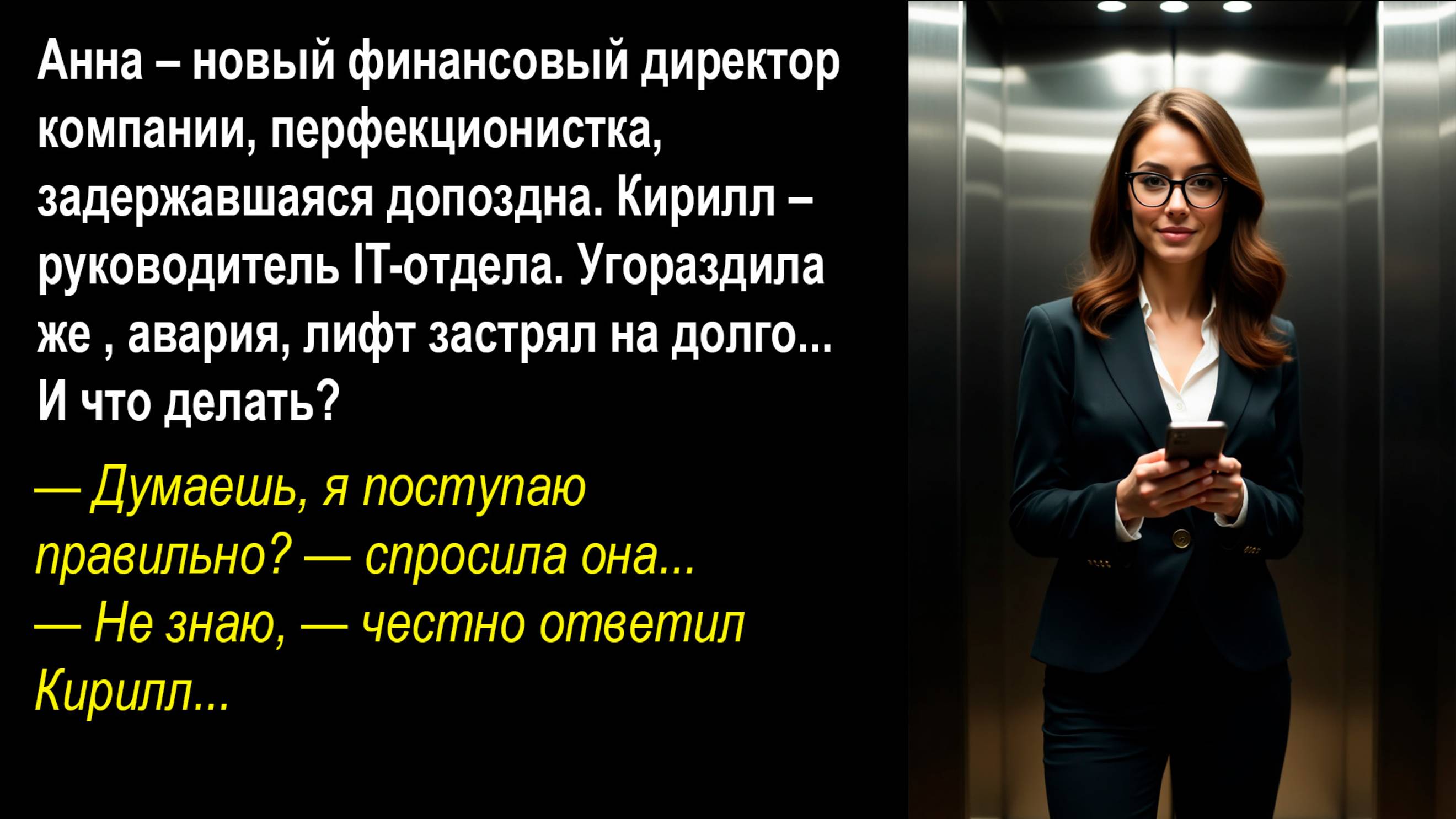 Истории из жизни. Застрявшие в лифте