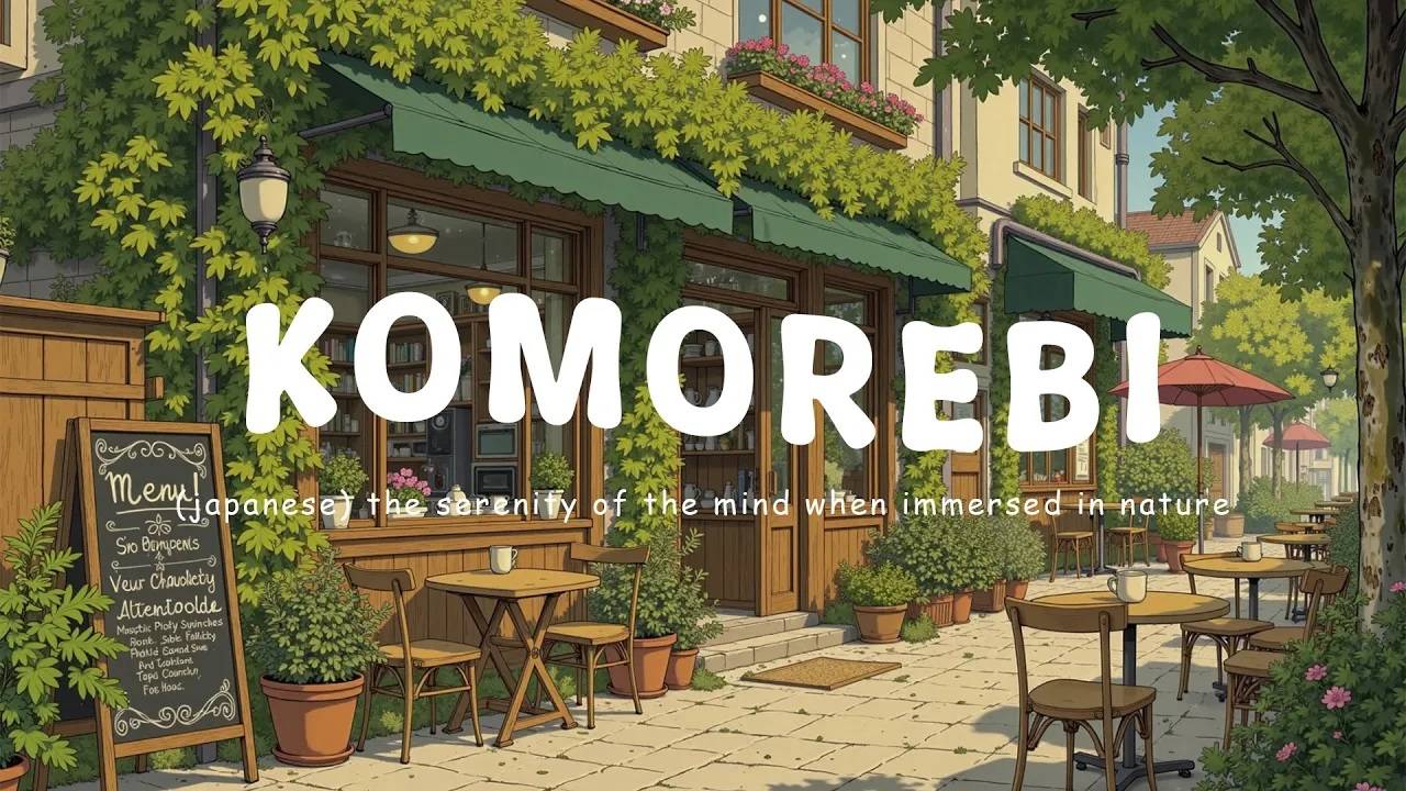 Komorebi - the serenity of the mind when immersed in nature   a comfort playlist for a quiet moment