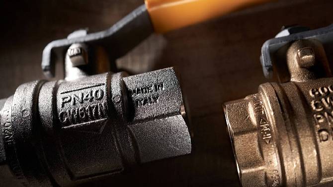 Кран шаровый Bonomi, ручка - рычаг, ВВ