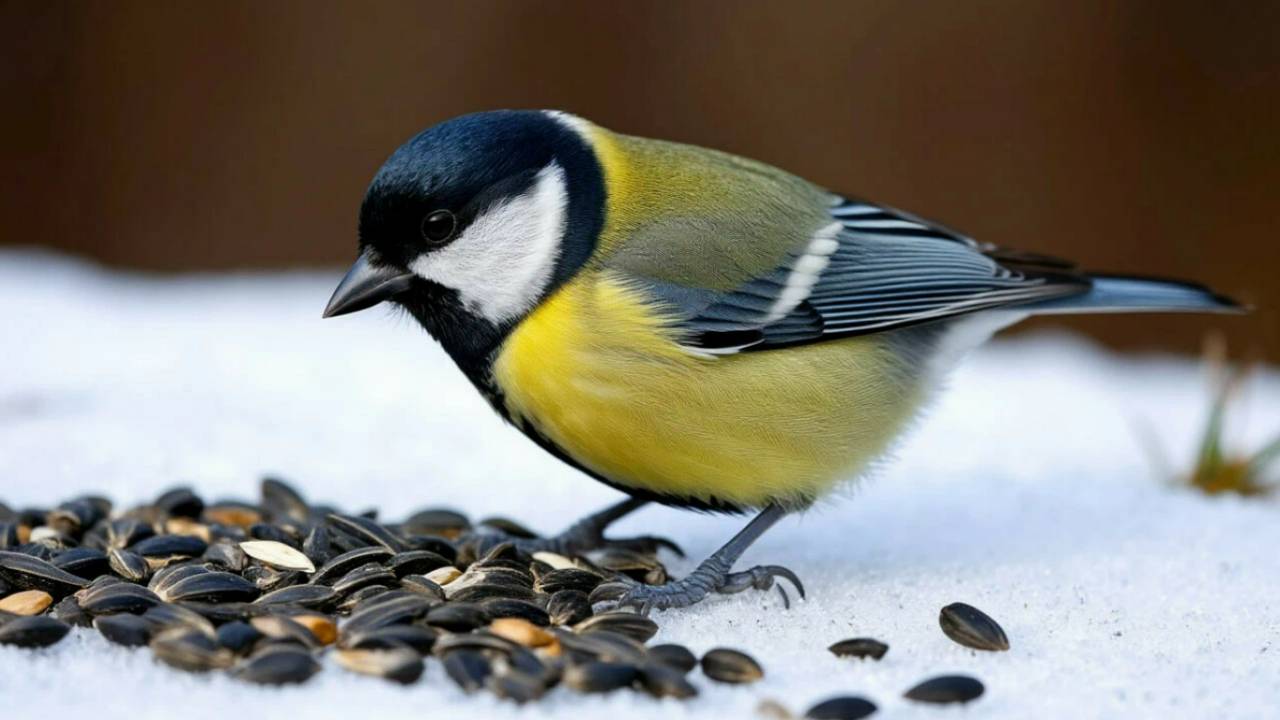 Птички на кормушке (28.02.2025 года)