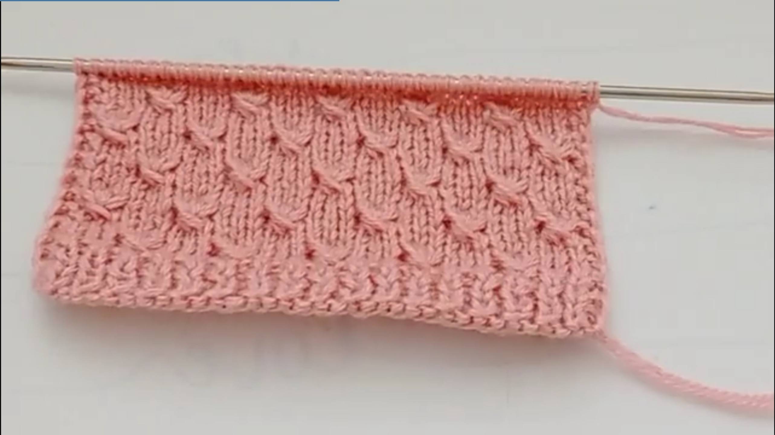 Плотный узор спицами. Легко и красиво!