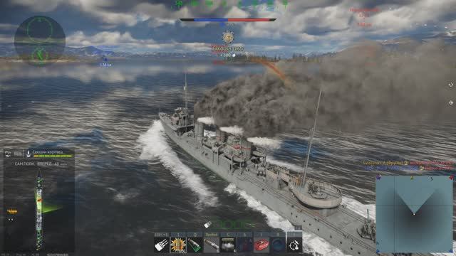 War Thunder Корабли 🛳️ Битва на воде