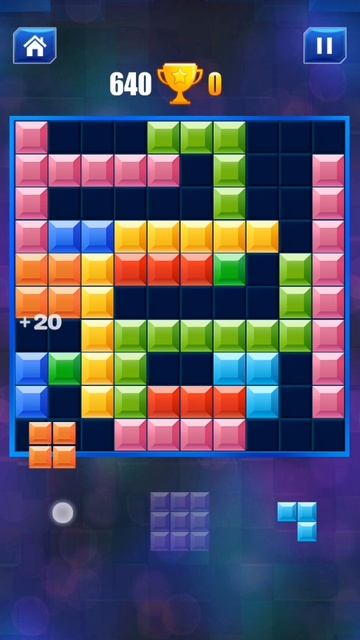 Играю в Block Puzzle. Первый взгляд.