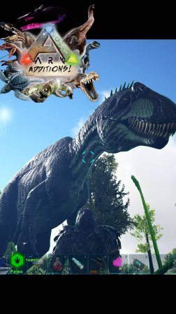 Теропод Акрокантозавр приручение в АРК | ARK Additions #arksurvivalevolved #shorts #shortsvideo