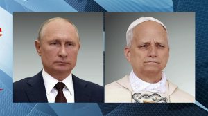 В. Путин поблагодарил Папу Римского за готовность в содействии урегулирования украинского кризиса.