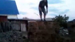 Паркур в деревне!