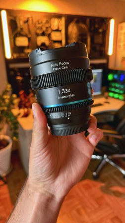 Обзор Sirui 20mm T1.8 AF 1.33 Anamorphic😱 Первый автофокусный анаморфный объектив