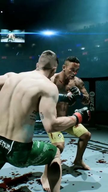 Гарри останавливает Пратеса в UFC 5 #shorts #иенмачадогарри #карлоспратес #ufc5 #нокауты