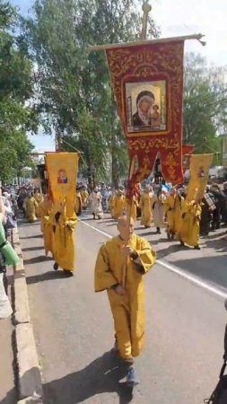В Кировской области росгвардейцы обеспечивают безопасность участников Великорецкого крестного хода
