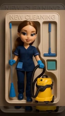 ИИ-кукла для New Cleaning
