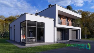 🏡 Современный двухэтажный дом — 328 м²