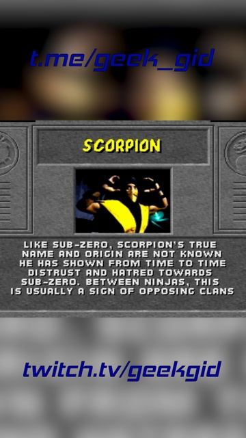 Mortal Kombat. Весь сюжет оригинальной хронологии. Часть 1-7
