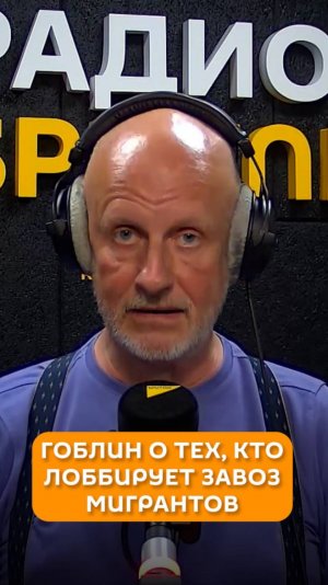 Гоблин о трех, кто лоббирует завоз мигрантов