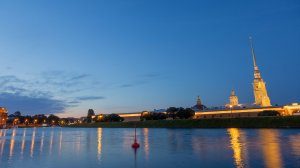 Таймлапс - 12 часов в Санкт-Петербурге