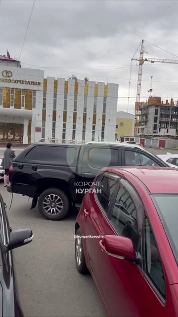 ДТП с участием мотоциклиста возле Дома быта. КУРГАН 5.06.2025
