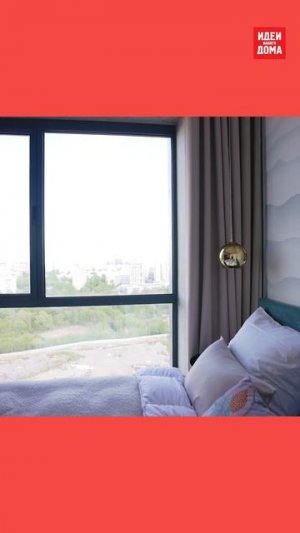 Красивая стеклянная перегородка