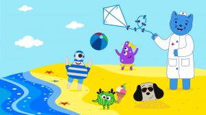 Летние игры | Космический Доктор Кот | Мультфильмы для детей