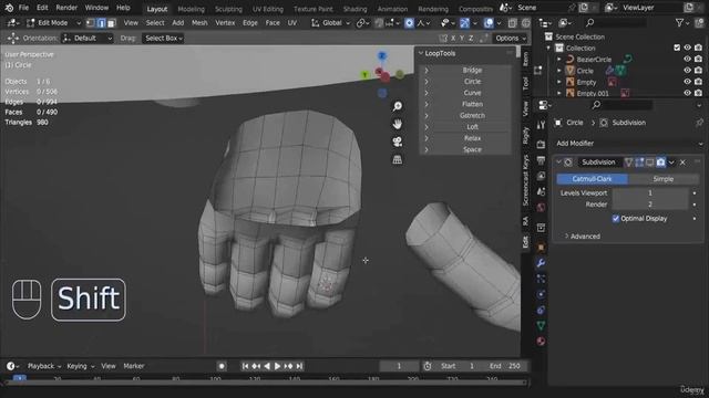 10. How to Model a Human Hand