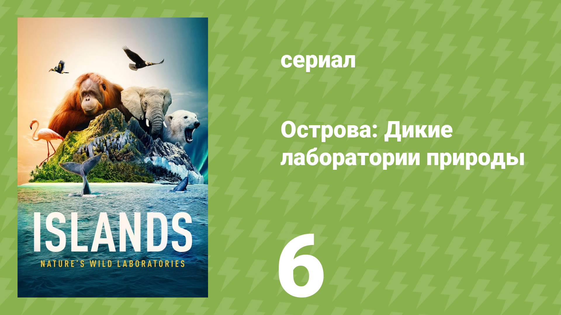 Острова: Дикие лаборатории природы 6 серия «Шри-Ланка» (документальный сериал, 2023)