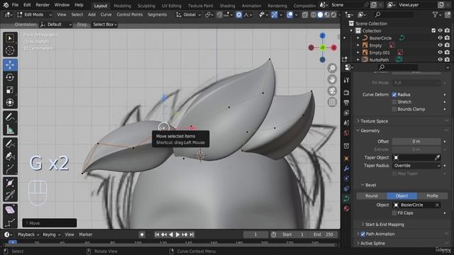 8. Creating Stylized Hair