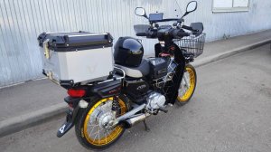 HONDA SUPER CUB AA04  СУПЕР КУРЬЕР 2025 Ч.3