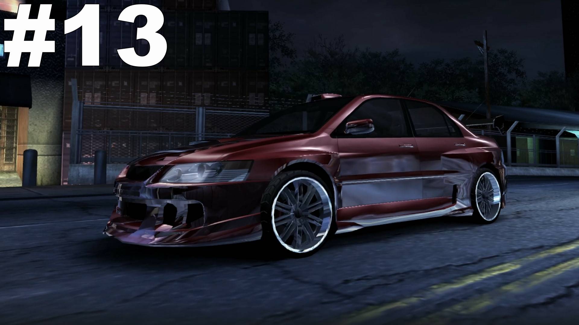 ▶Need for Speed: Carbon. Режим "Погоня". Контрольная точка. #13