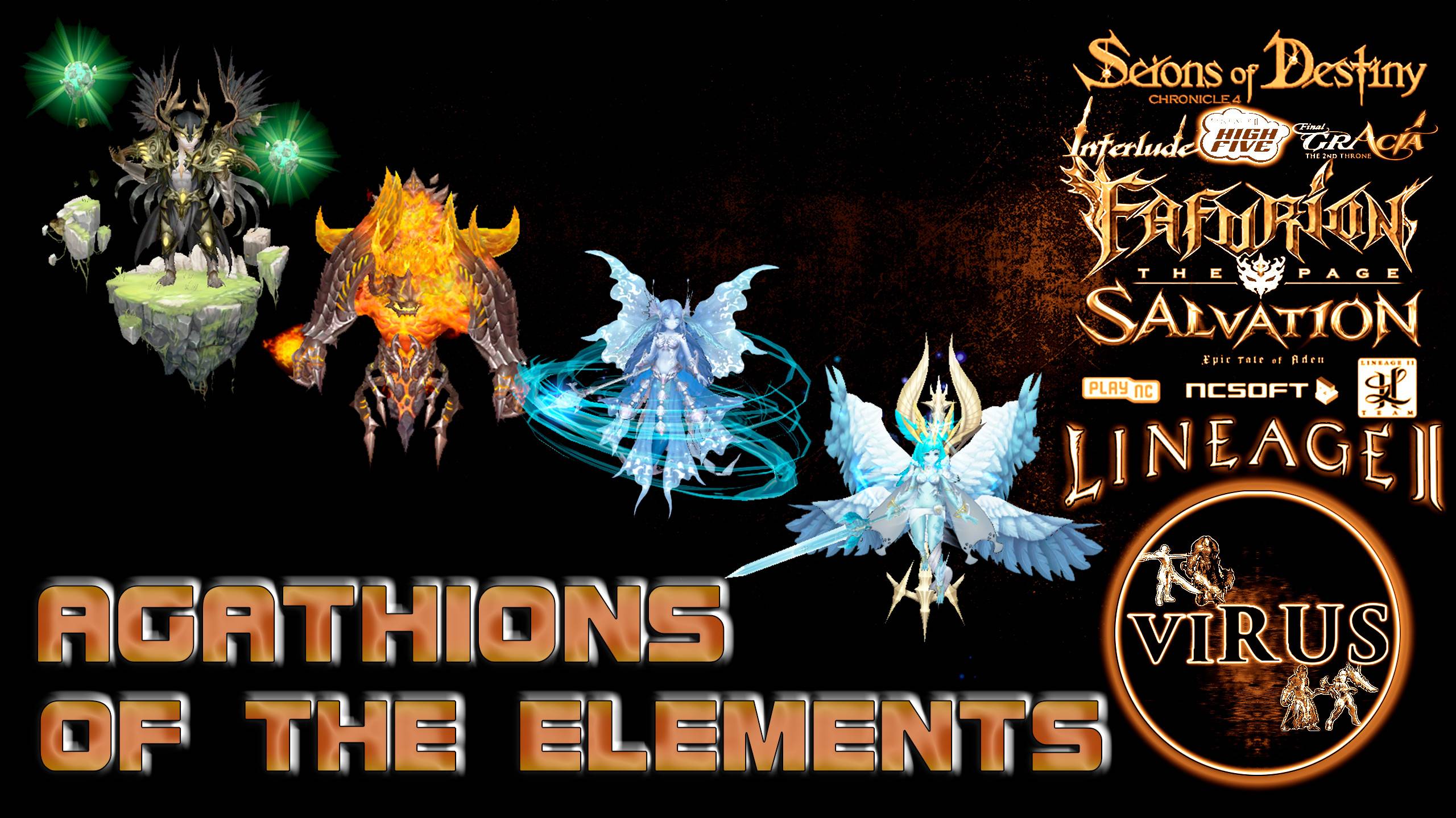 New Elemental Agathions for LINEAGE II-Any Chronicles servers ◄√i®uS►