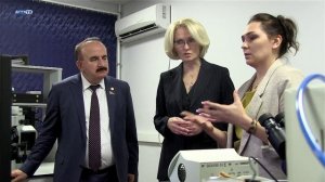 Визит в ДГТУ зампред Государственной думы Виктории Абрамченко