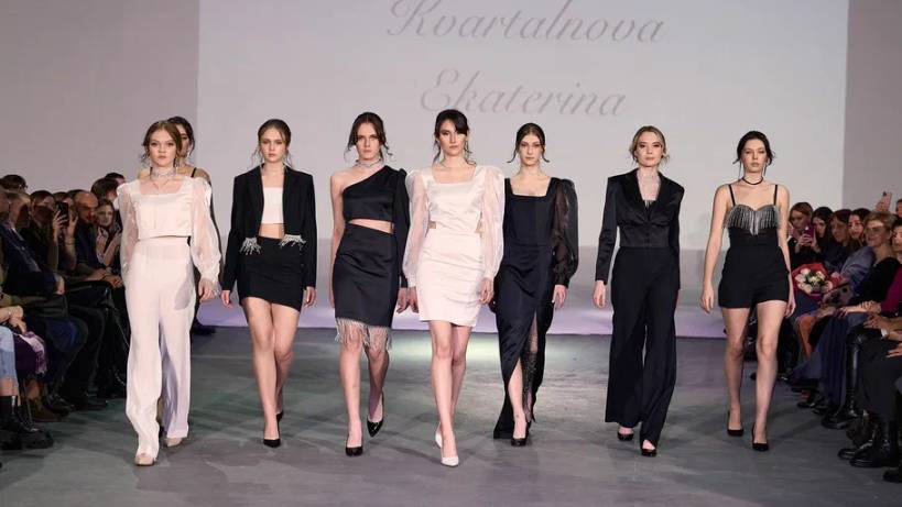 "Black Charm": Игра контрастов и свободы. Дизайнер Квартальнова Екатерина