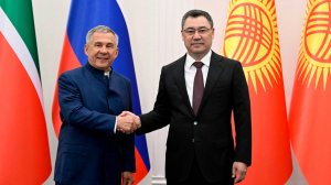 Президент Кыргызстана и глава Татарстана обсудили сотрудничество в сфере охраны окружающей среды