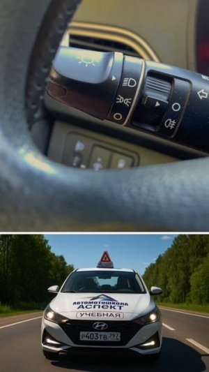 💡 99% учеников не знают, как включить ближний свет на экзамене!