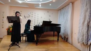 Герман Комраков "Соната для флейты и фортепиано". 1 часть