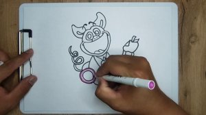 Рисуем Свинку-капризульку из Poppy Playtime / Picky Piggy