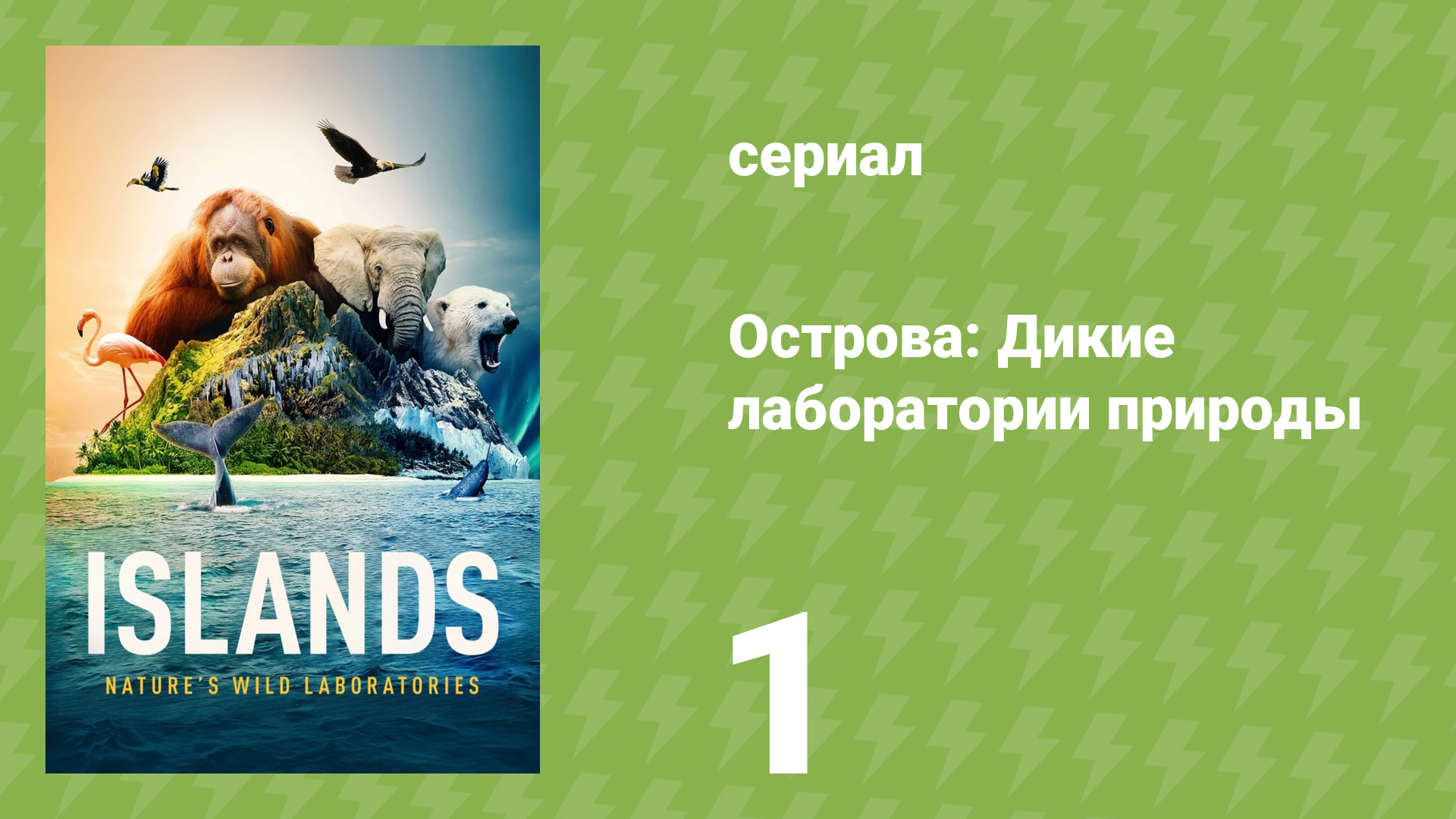 Острова: Дикие лаборатории природы 1 серия «Ванкувер» (документальный сериал, 2023)