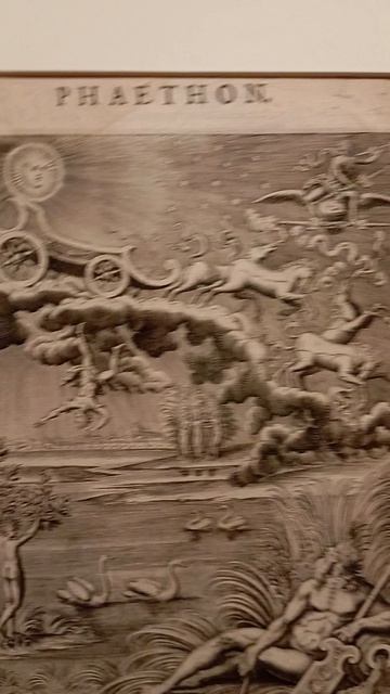 Тома де Ле. Фаетон. 1615. Леонар Готье.  Пенфей. гравюры резцом. По оригиналу Антуана Карона.