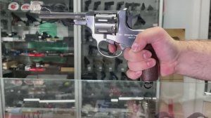 Пневматический револьвер Borner NGT-P пулевой (Silver)