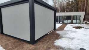 г. Екатеринбург-Автоматические уличные шторы ч 4