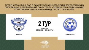 "Байкал" - "Бурятия 2011". Первенство СФО и ДФО. Мальчики до 15 лет. Сезон 2025.