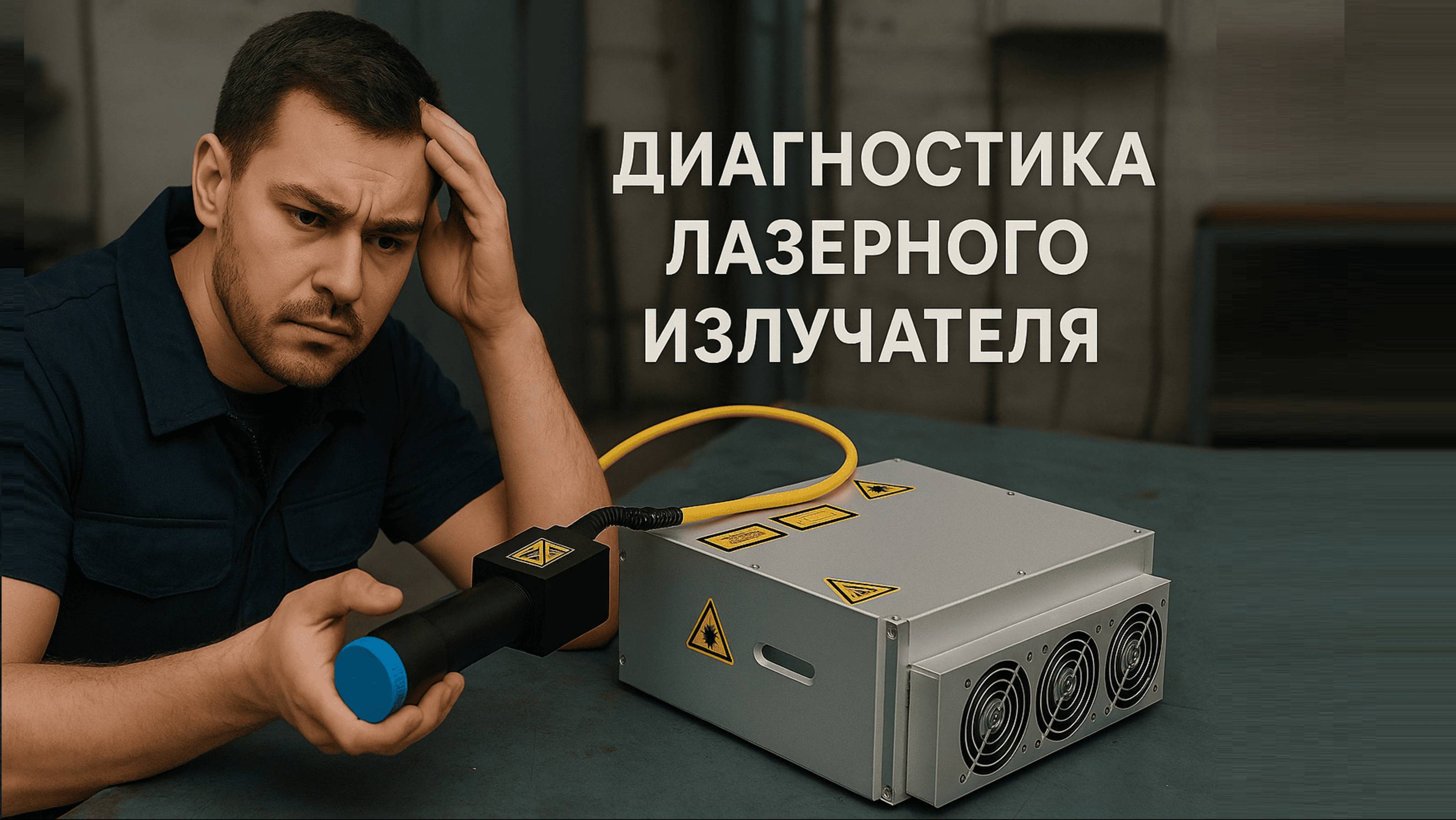 Диагностика лазерного излучателя лм