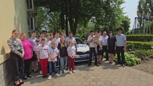 Поездка сотрудников и курсантов университета в подшефные детские центры