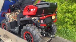 Выдача квадроцикла AODES PATHCROSS MAX 1000 MUD PRO XE LCD в X-MOTORS г. Красноярск